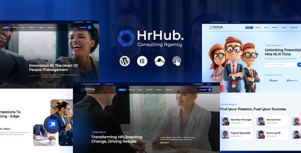 Hr Hub - Human Resources Agency WordPress Theme by BuddhaThemes | ThemeForest